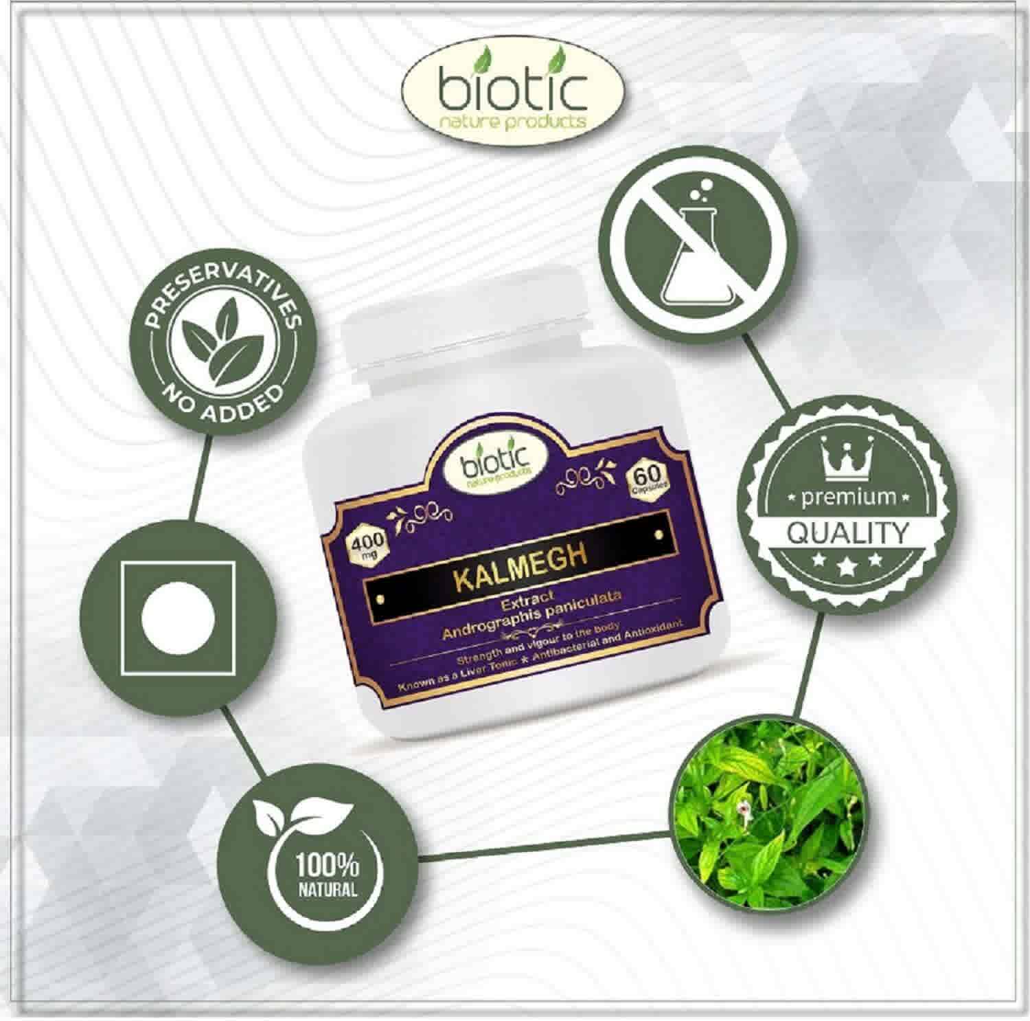 Buy Biotic Kalmegh Capsules Andrographis Extract Liver Care