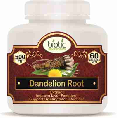 Dandelion Root Extract Capsules ( सिंहपर्णी कैप्सूल ) | Biotic Nature ...