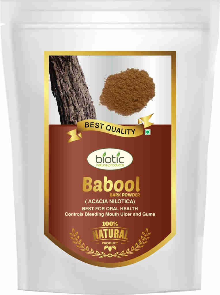 Buy Biotic Babool Bark Powder Online | 100% Natural Ayurvedic Powder ...