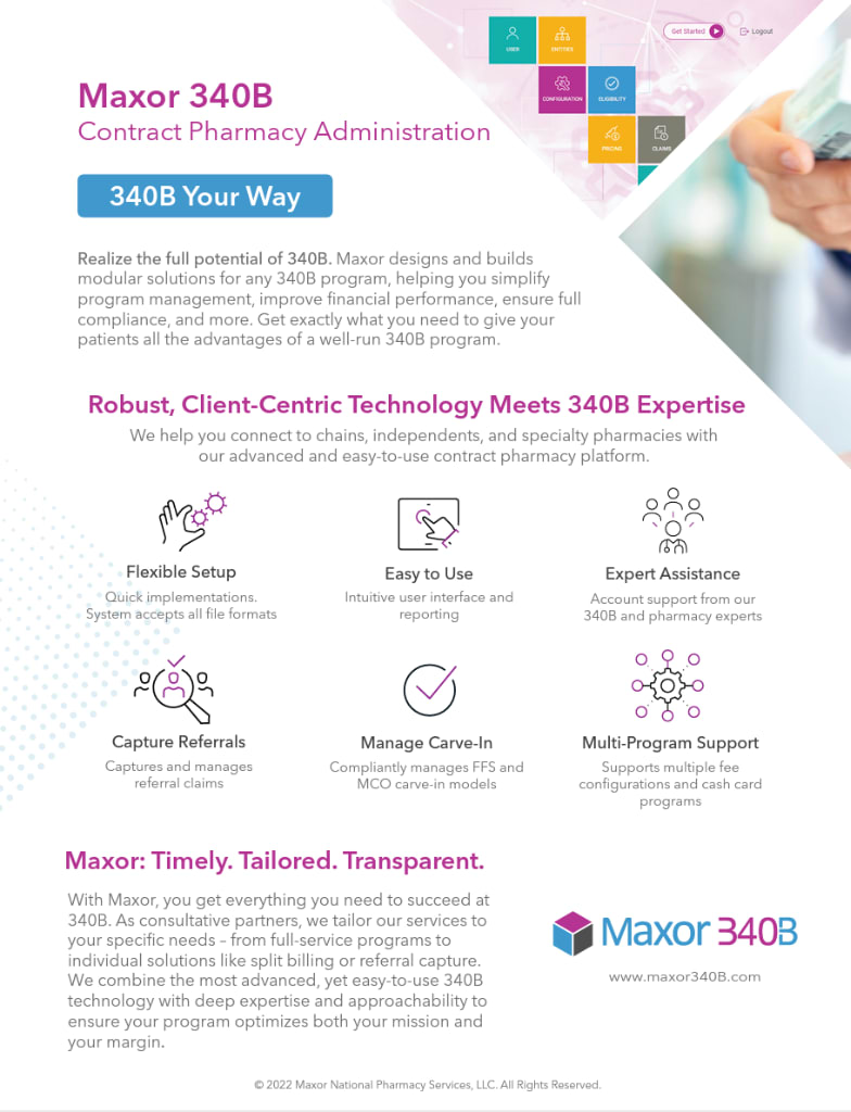 Maxor 340B