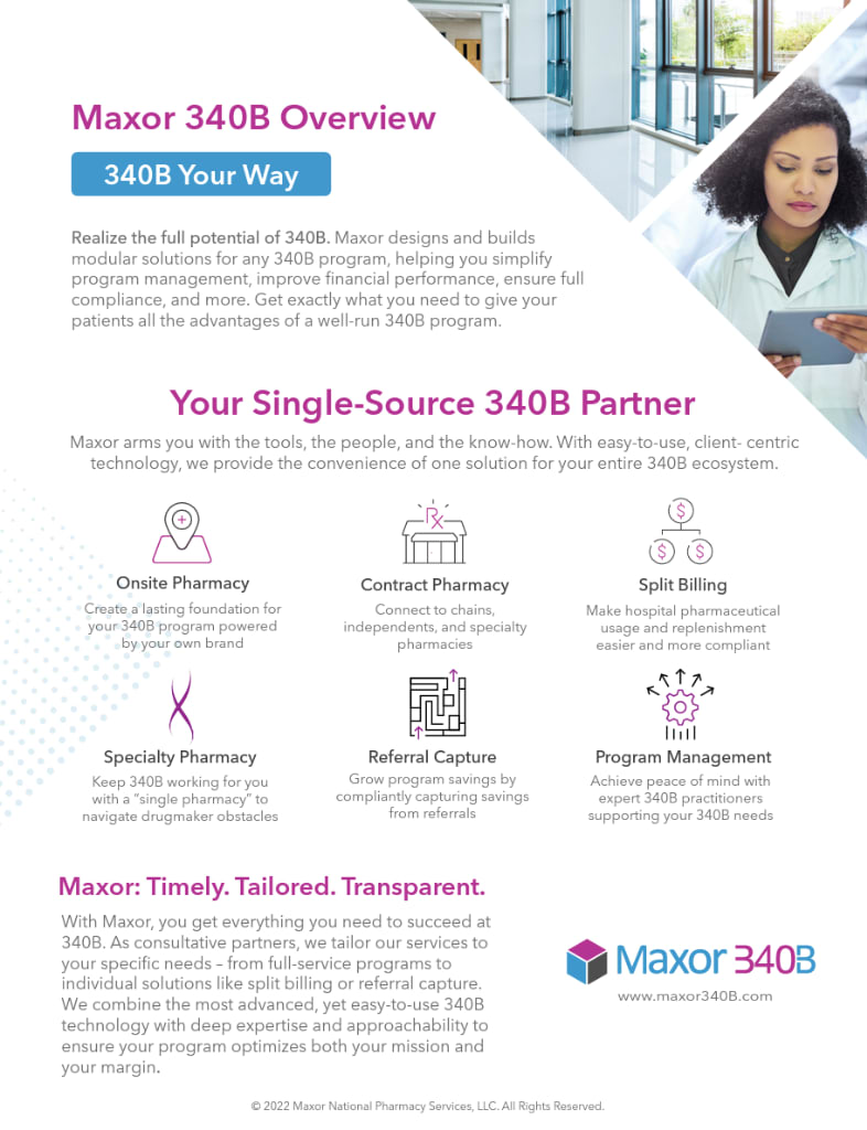 Maxor 340B