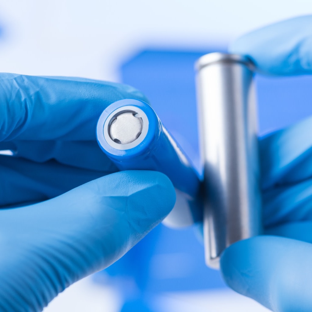 XRF analysis in the process control of battery cathode manufacturing