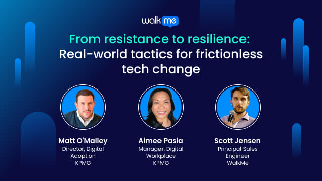 From resistance to resilience: frictionless tech change