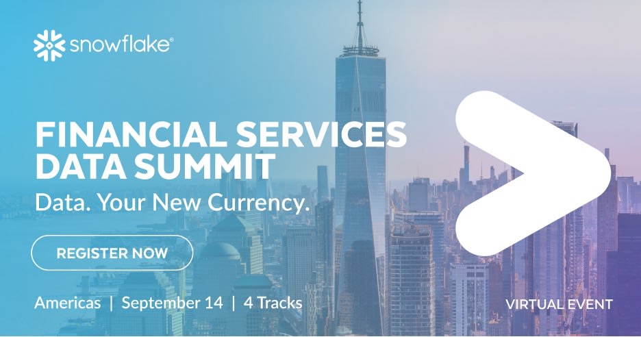 Financial Services Data Summit - Americas