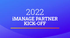 2022 iManage Partner Kick-Off (APAC)