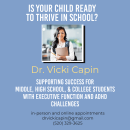 Dr. Vicki Capin, ADHD Support Specialist