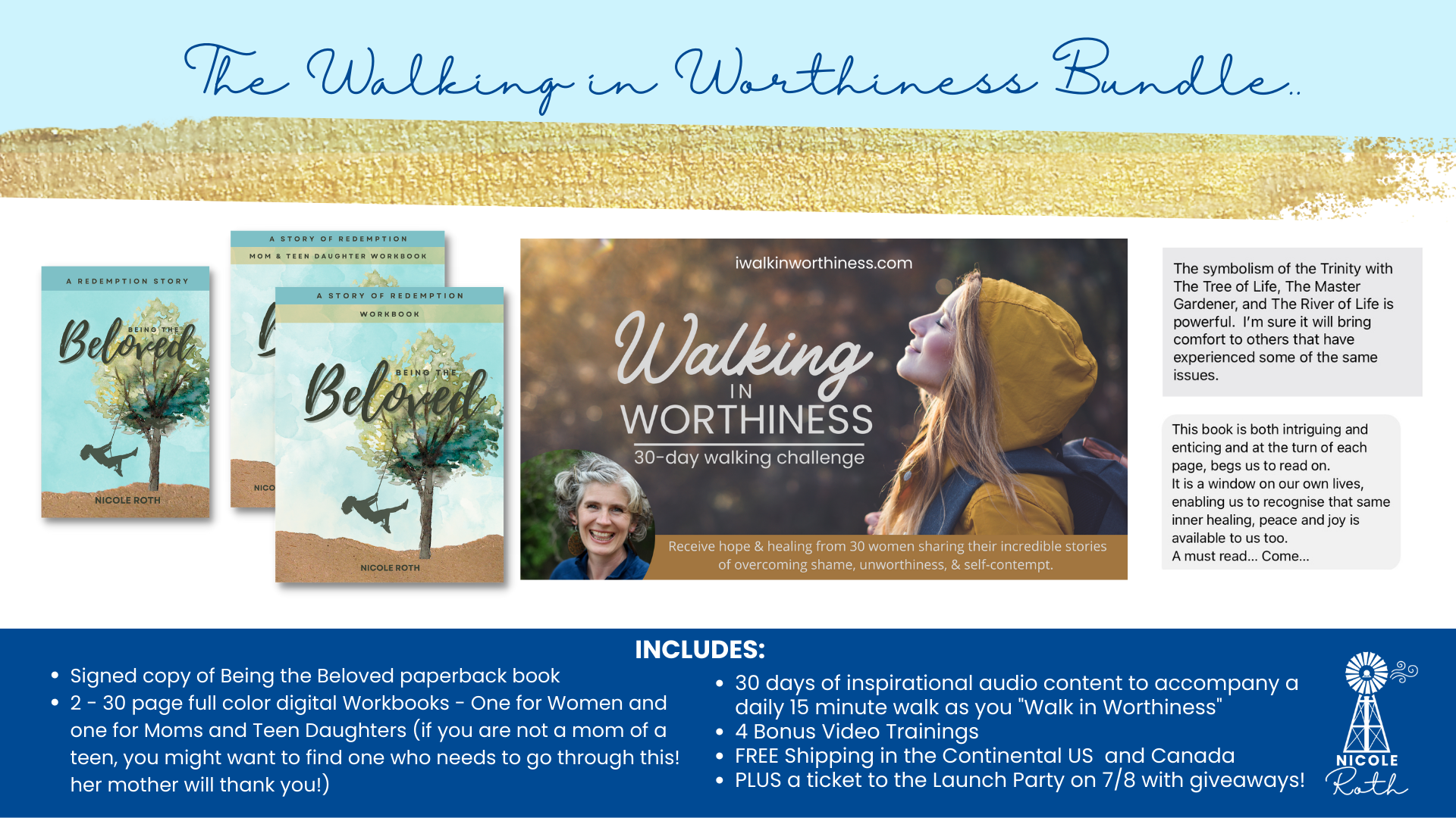 The Walking in Worthiness Walking Challenge Bundle