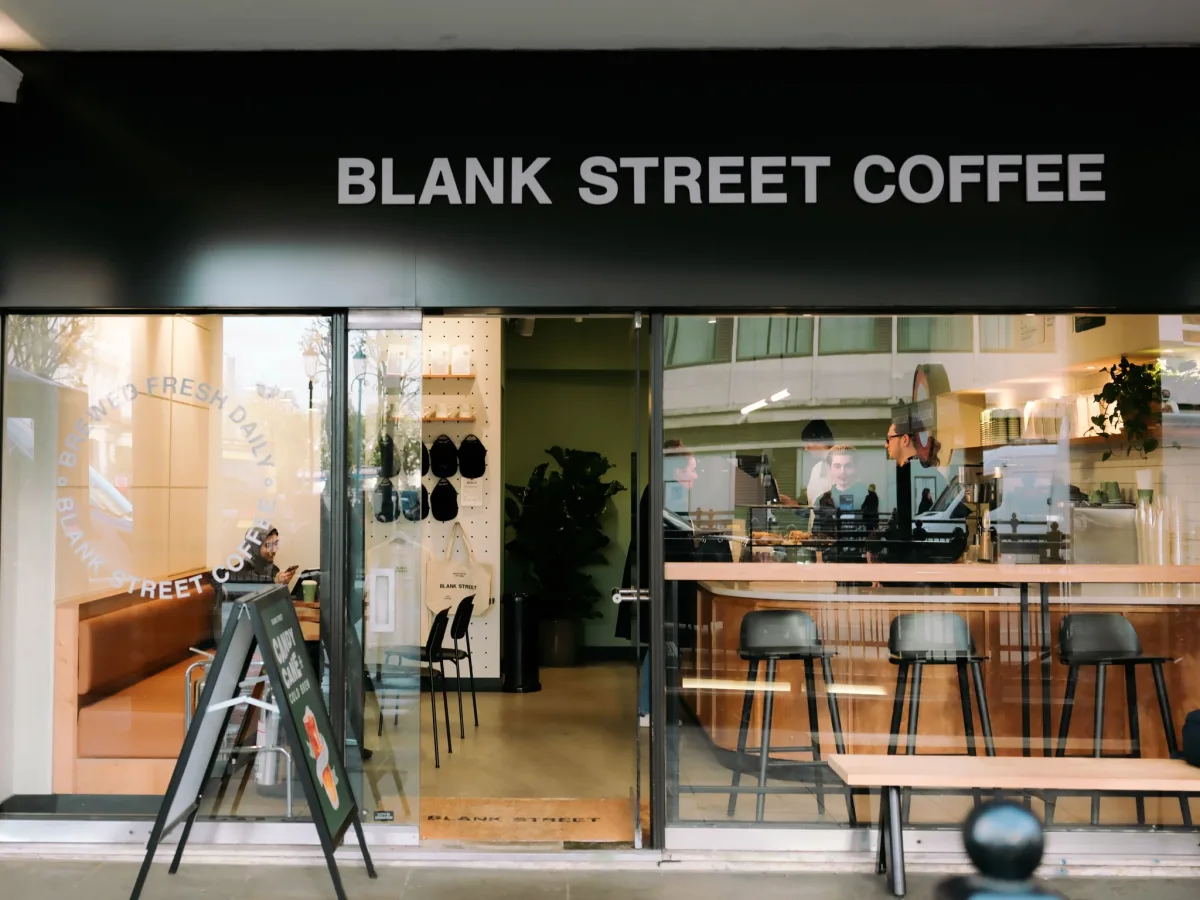 Notting Hill Gate Blank Street Coffee