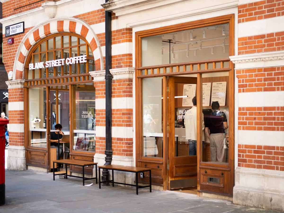 Liverpool Street Blank Street Coffee