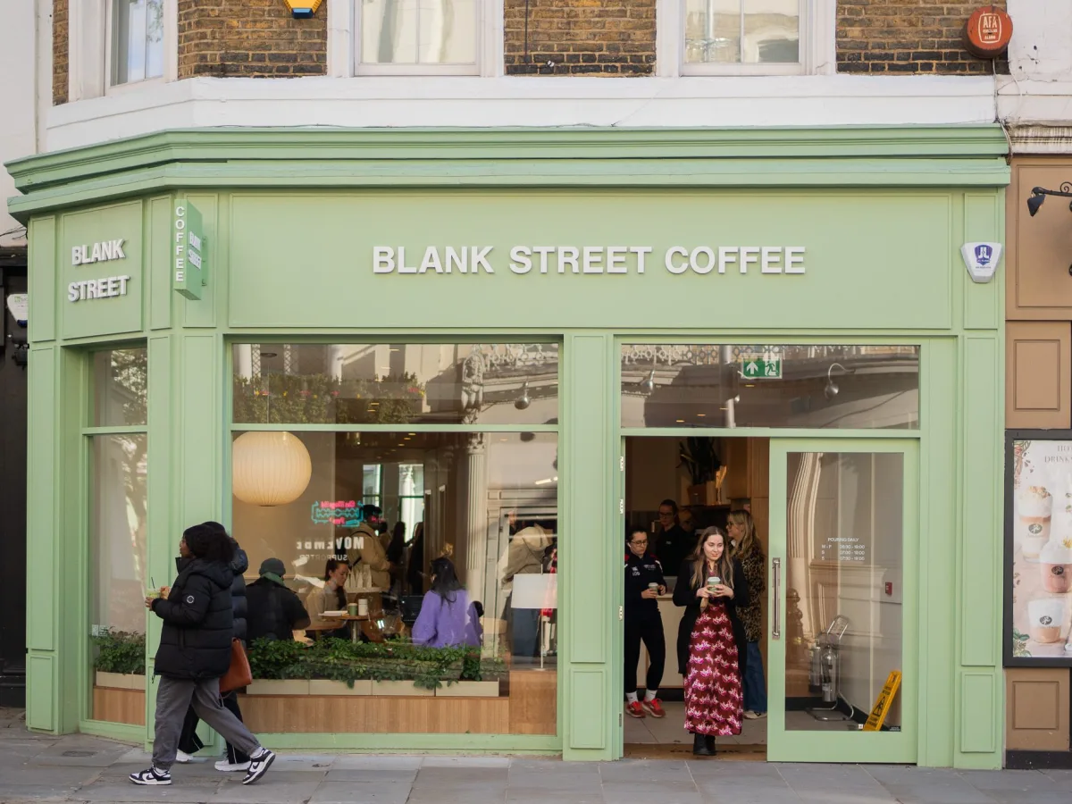 King's Road Blank Street Coffee