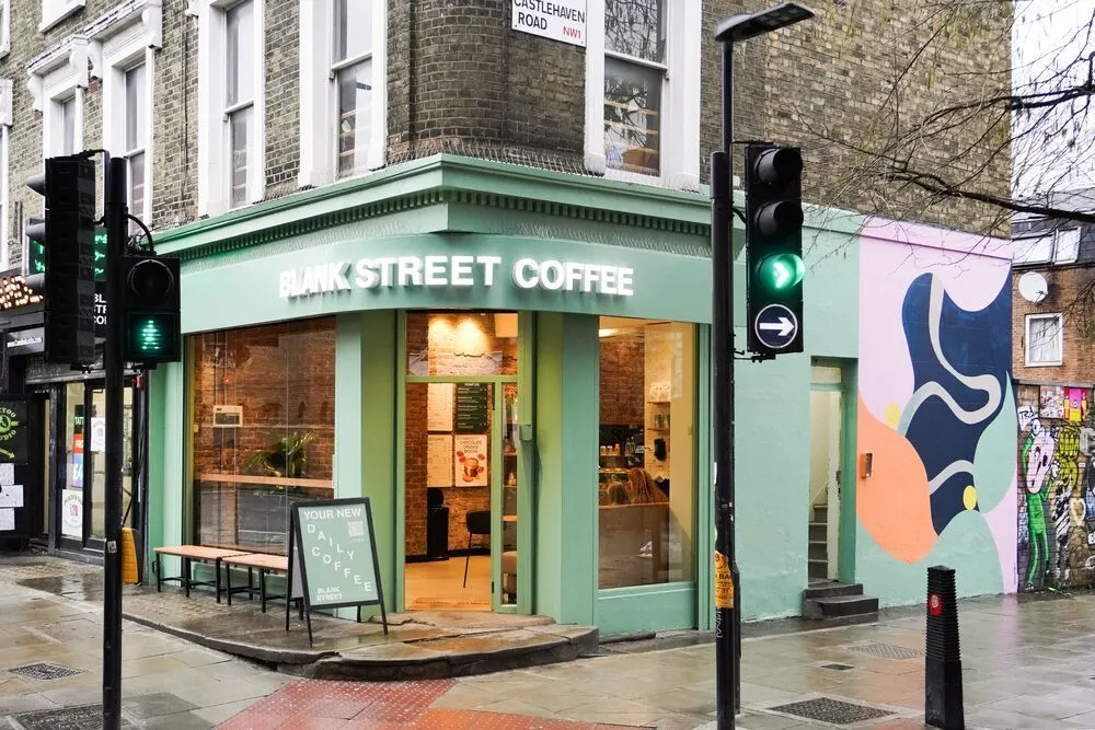 Camden Market Blank Street Coffee