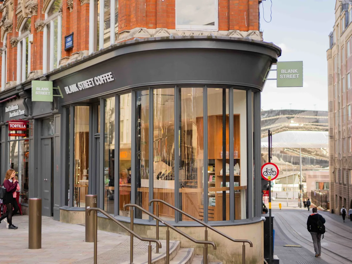 New Street Blank Street Coffee