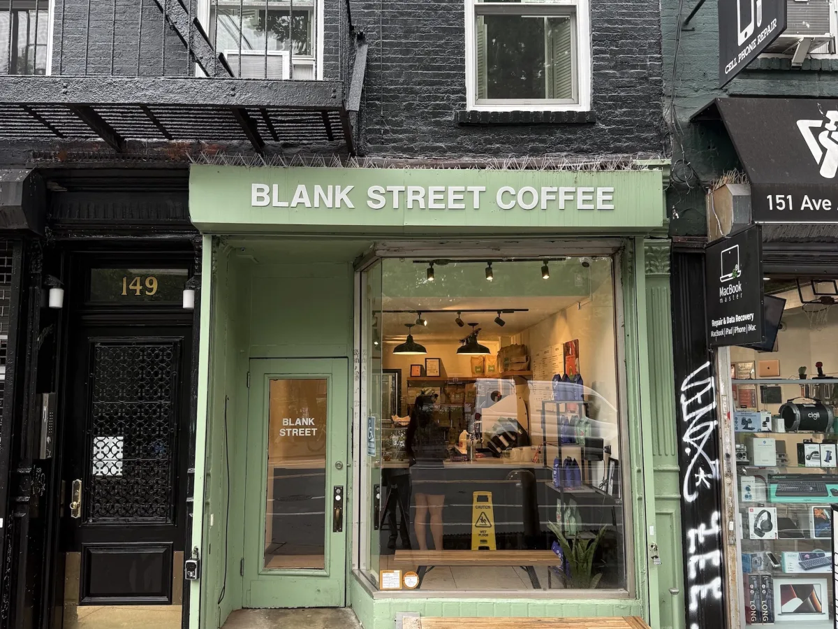 9th & Ave A Blank Street Coffee