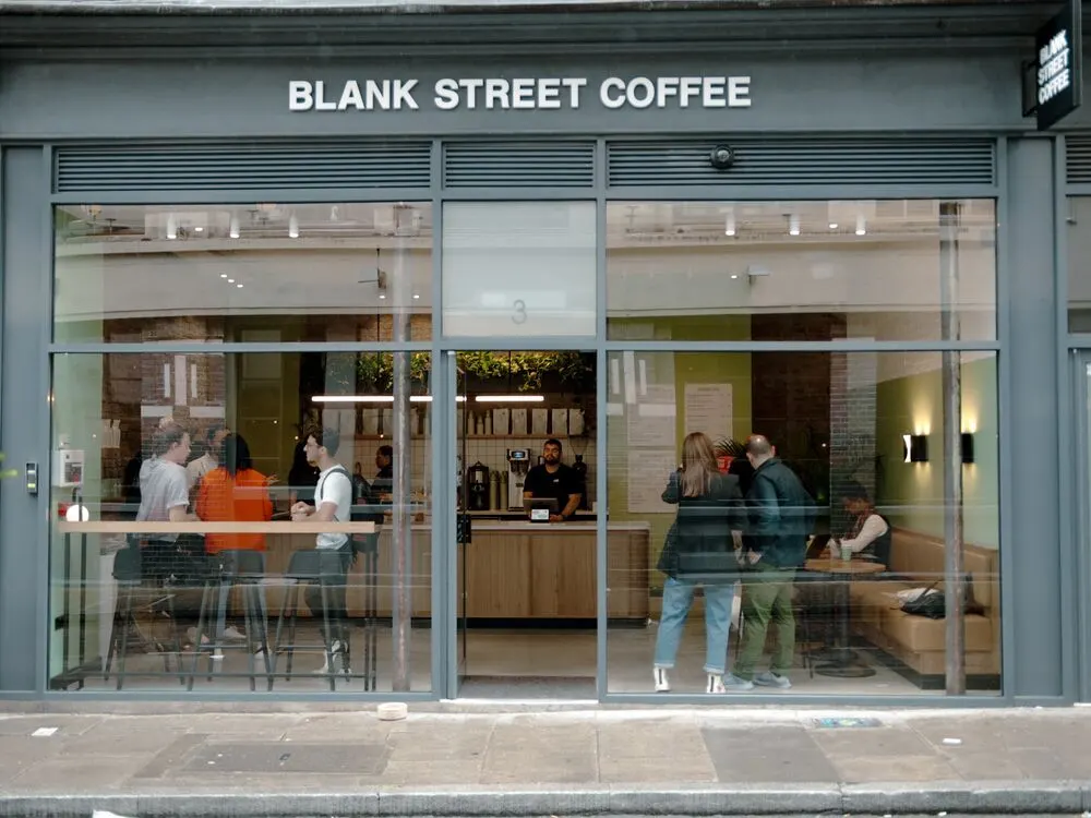 Redchurch St Blank Street Coffee
