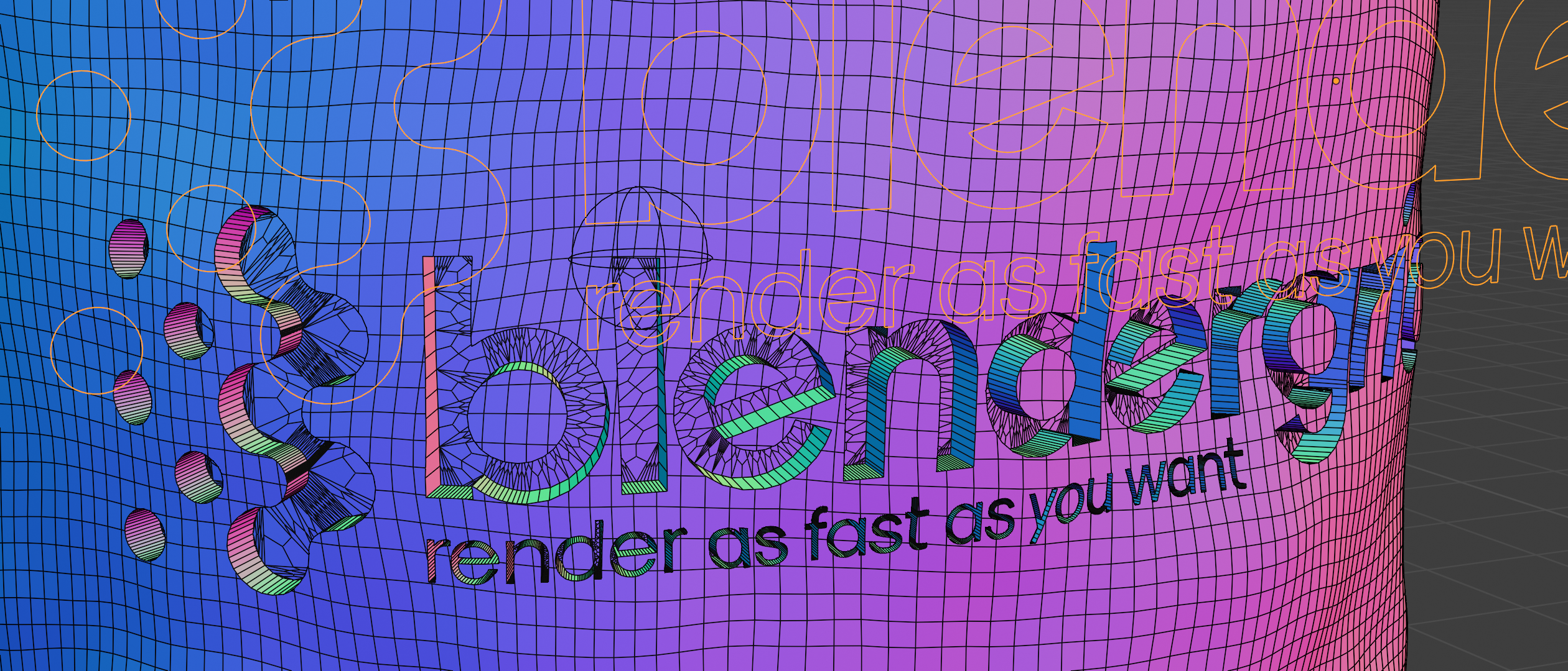 Working with SVG files in Geometry Nodes | Blender Render Farm | Blendergrid