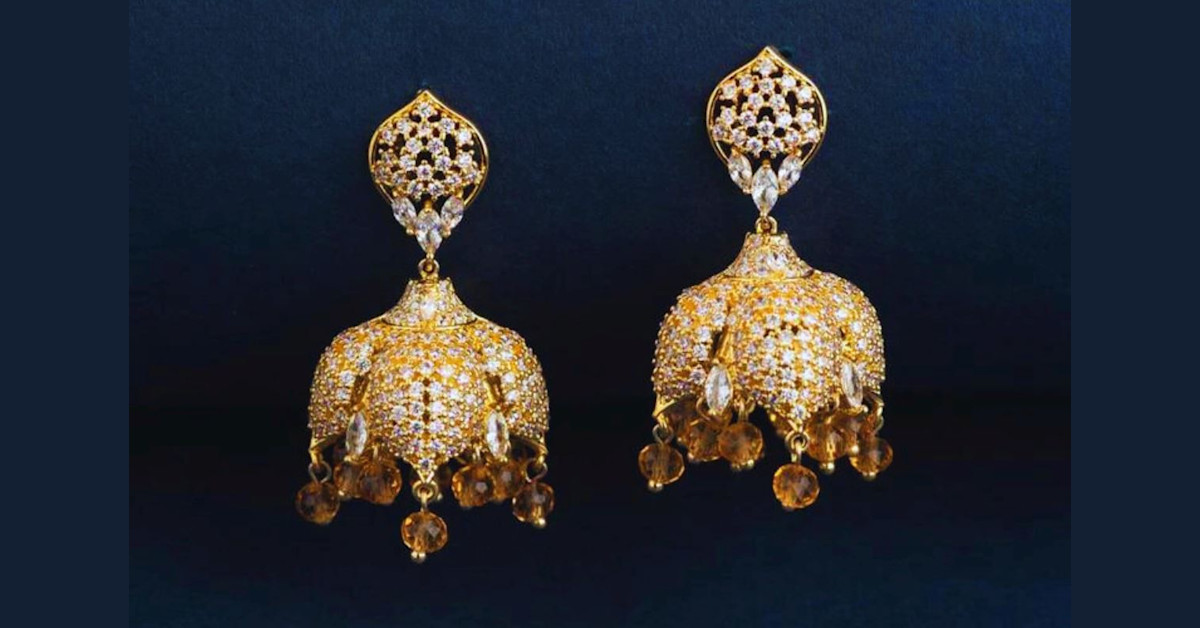 Gold Earring Designs For Daily Use – Blingvine