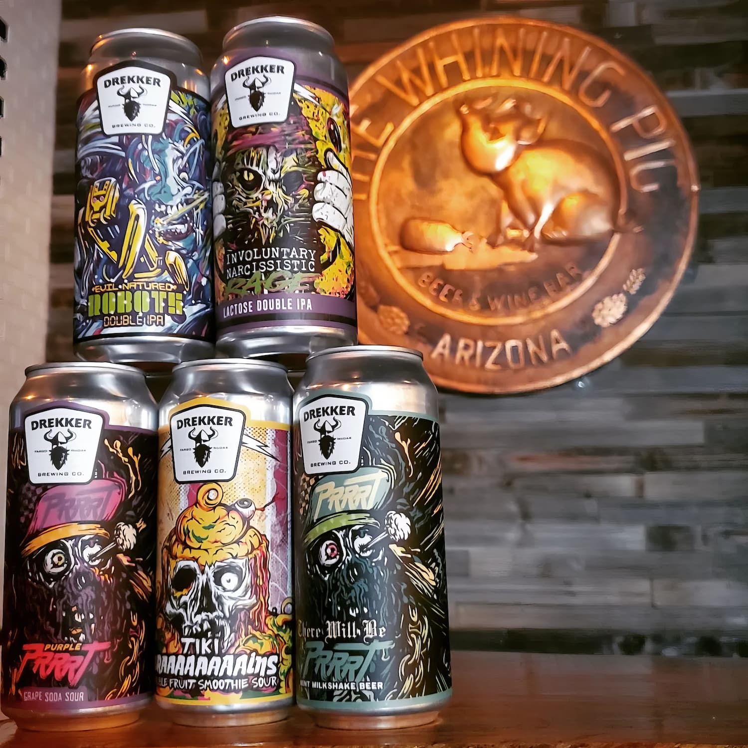 Menu | The Whining Pig | Your Friendly Neighborhood Beer & Wine Bar
