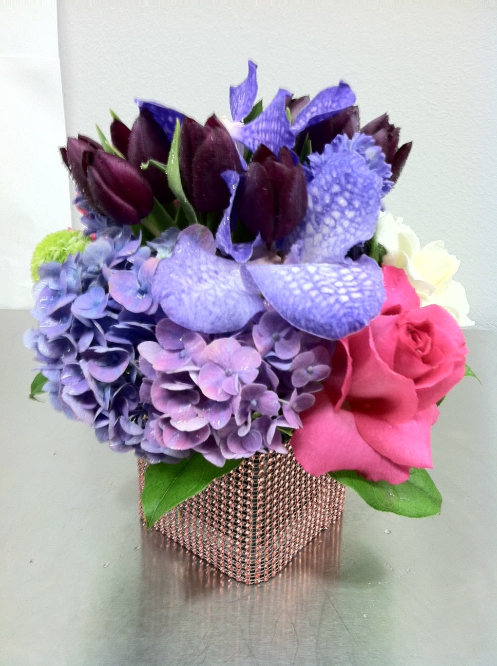 Sophisticated Spring Arrangement in Manhattan Beach, CA | Manhattan ...