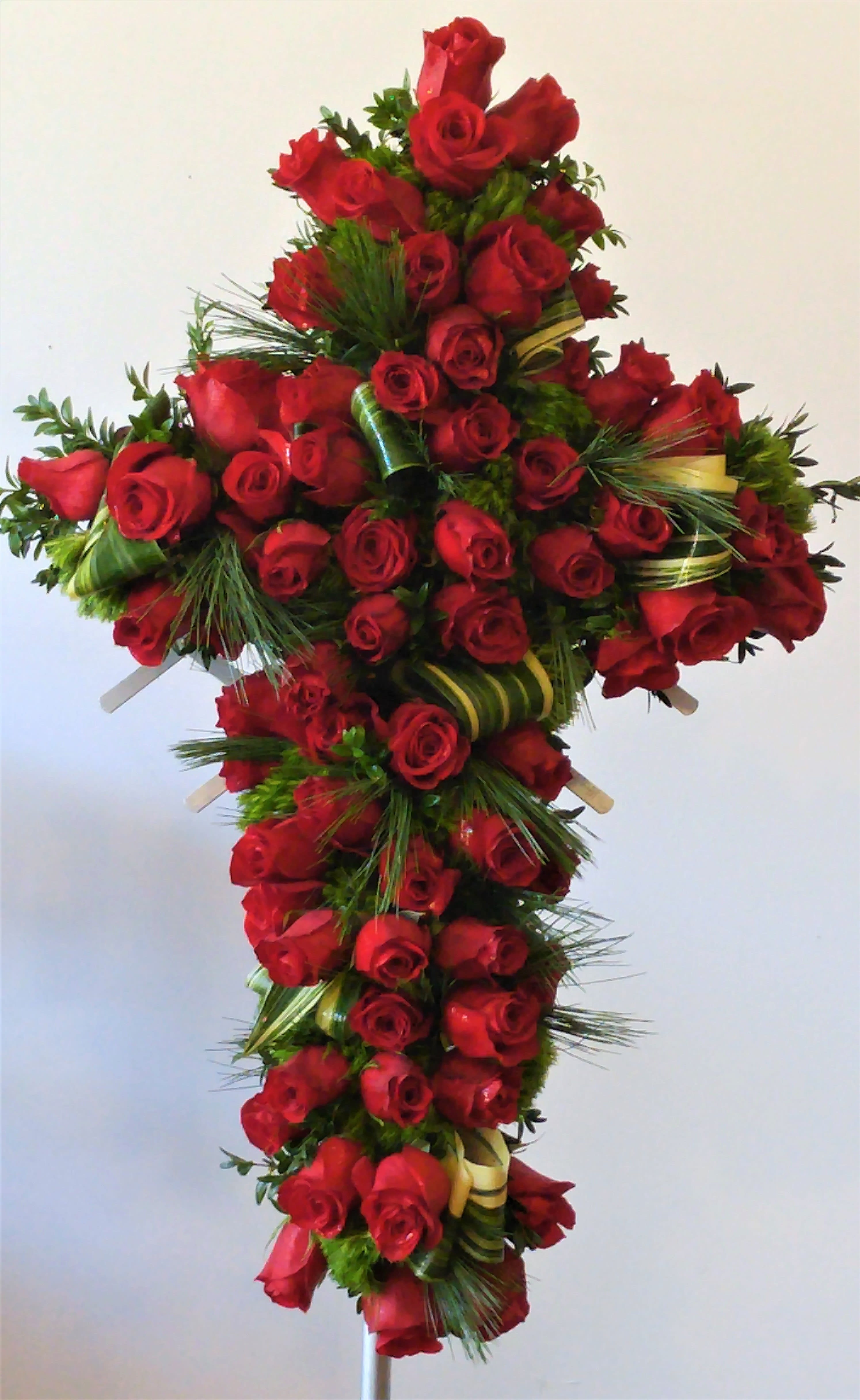 Majestic Red Rose Cross in Londonderry, NH | Harrington Flowers