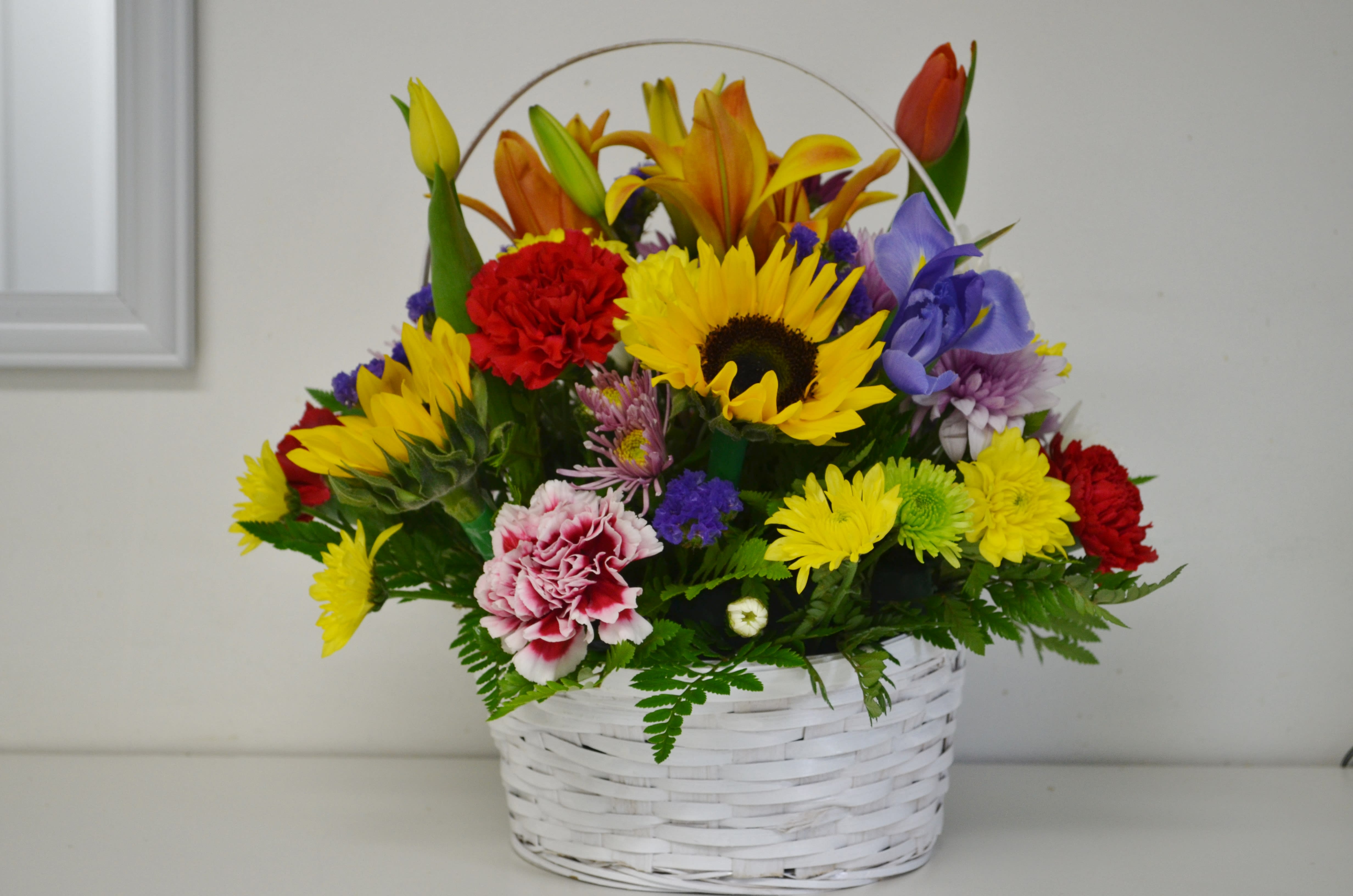 Mixed Basket in Hamburg , NJ | Four Seasons Florist