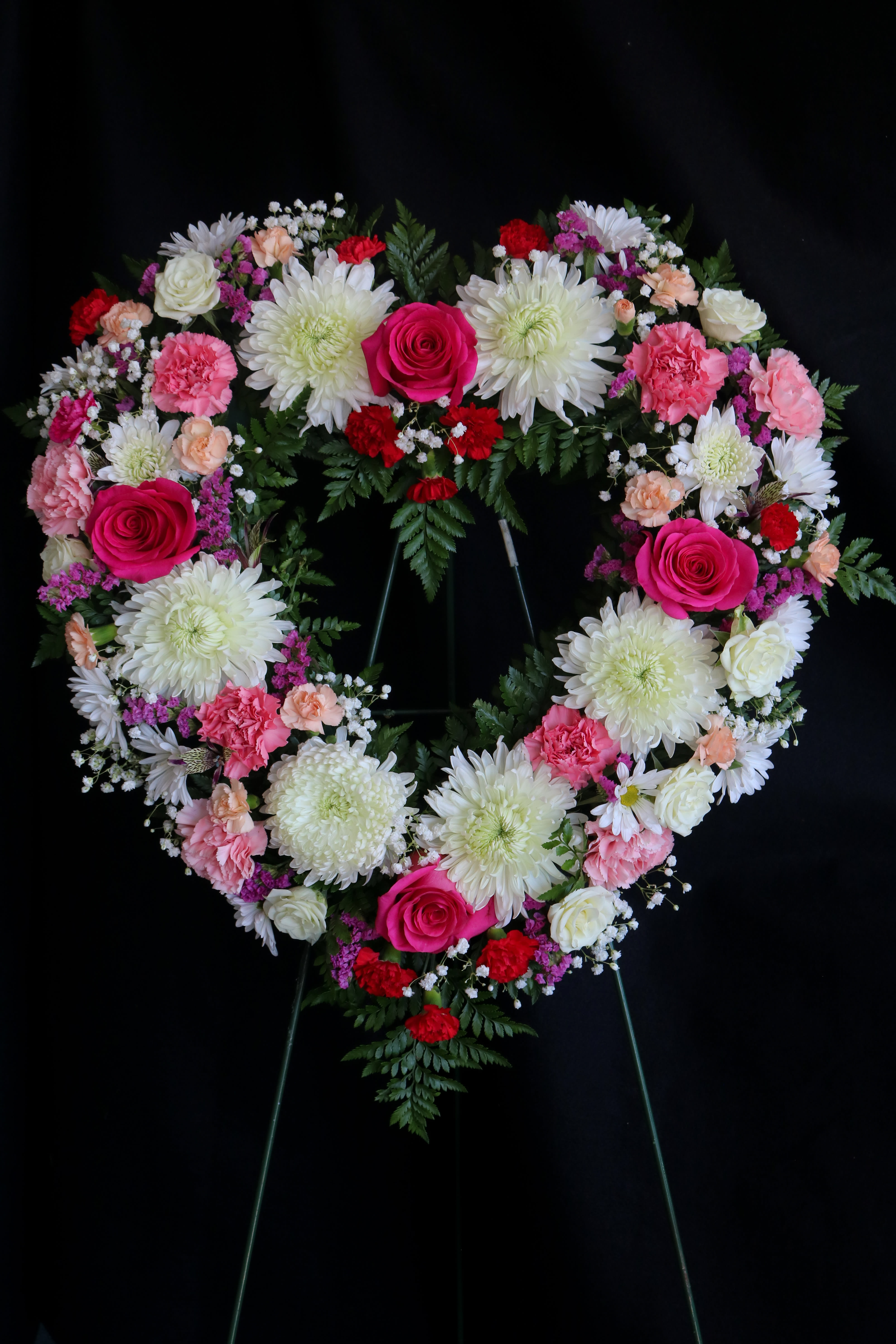Cheerful Open Heart in Brockton, MA | Atlantis Flowers & Gifts