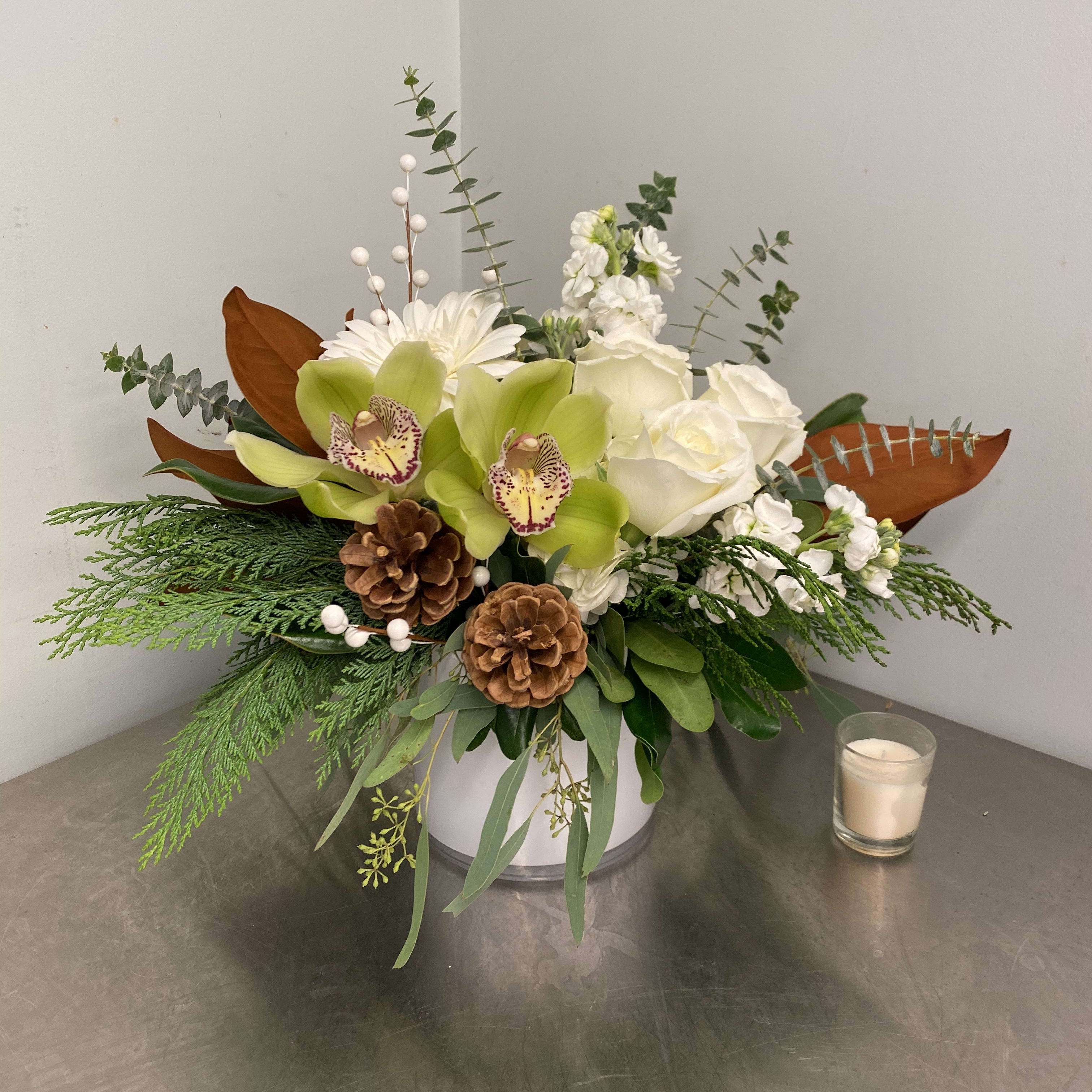 One Sided Flower Arrangement