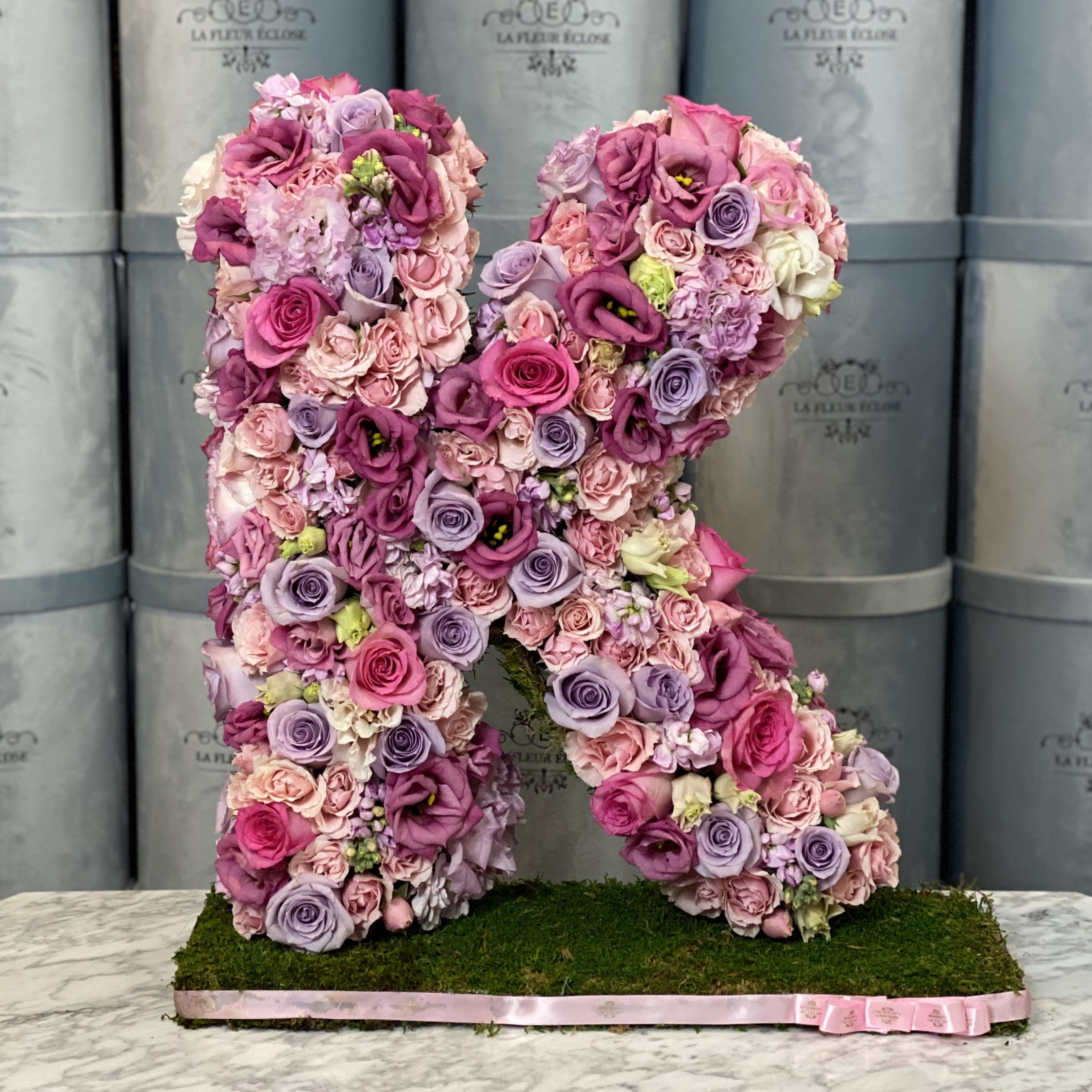 K Initial in Encino, CA | La Fleur Eclose