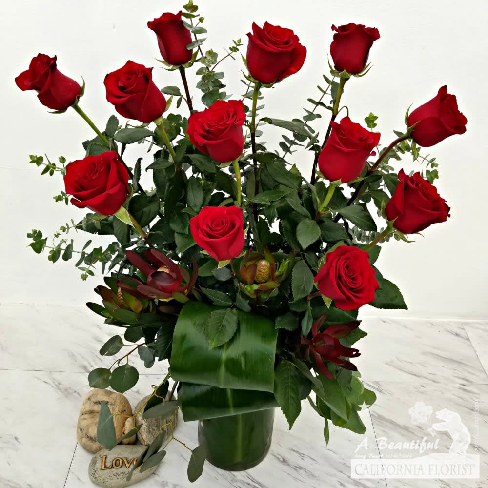 Modern Romance - Red Roses in Long Beach, CA | A Beautiful California ...