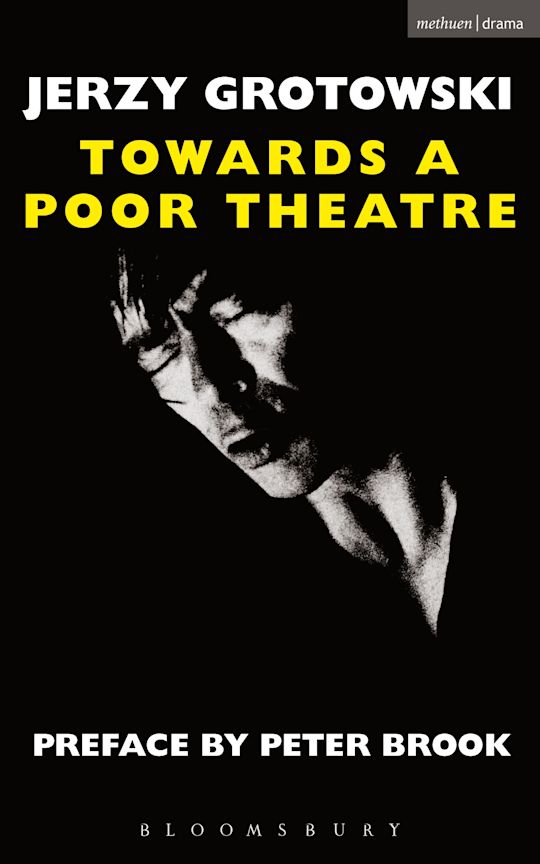 Towards A Poor Theatre: : Performance Books Jerzy Grotowski Methuen ...