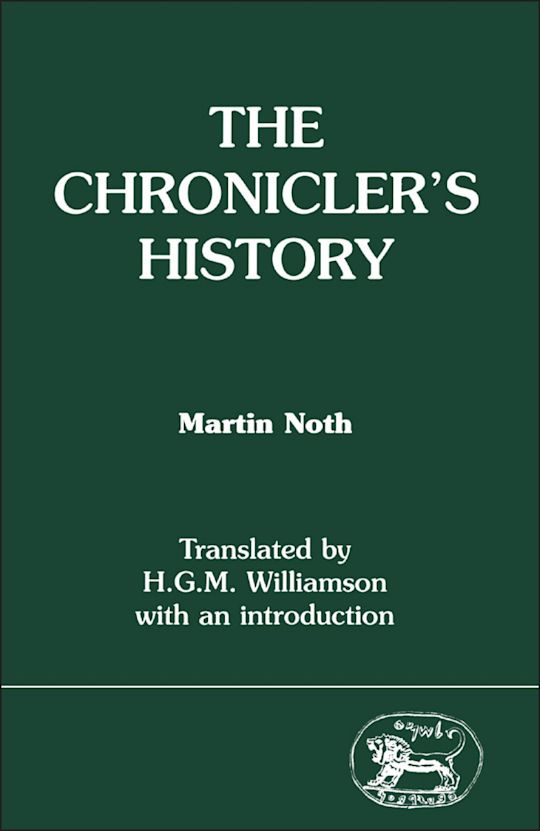 The Chronicler's History: : The Library of Hebrew Bible/Old Testament ...