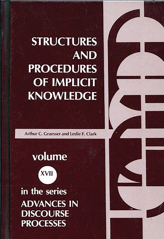 Structures and Procedures of Implicit Knowledge: : Advances in ...