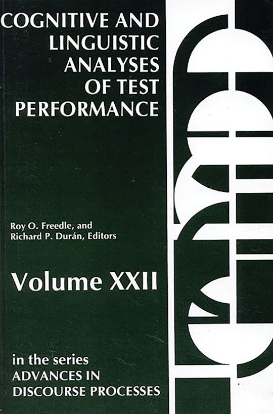 Cognitive and Linguistic: Analyses of Test Performance: Advances in ...