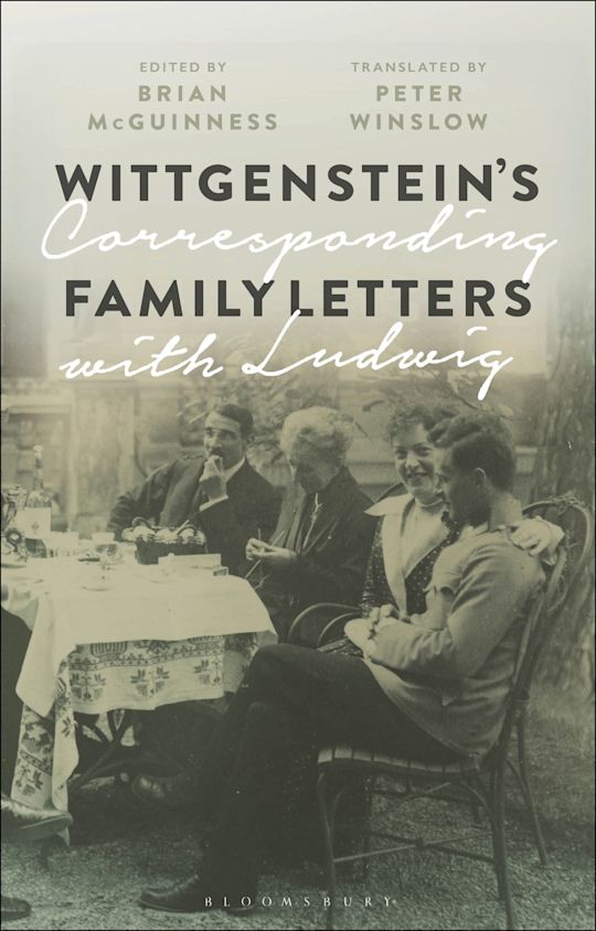Wittgenstein's Family Letters: Corresponding with Ludwig: Brian ...