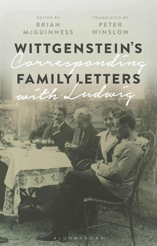 Wittgenstein's Family Letters: Corresponding with Ludwig: Brian ...
