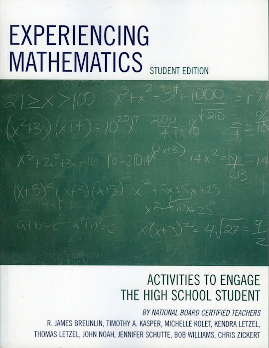 Experiencing Mathematics: Activities to Engage the High School Student ...
