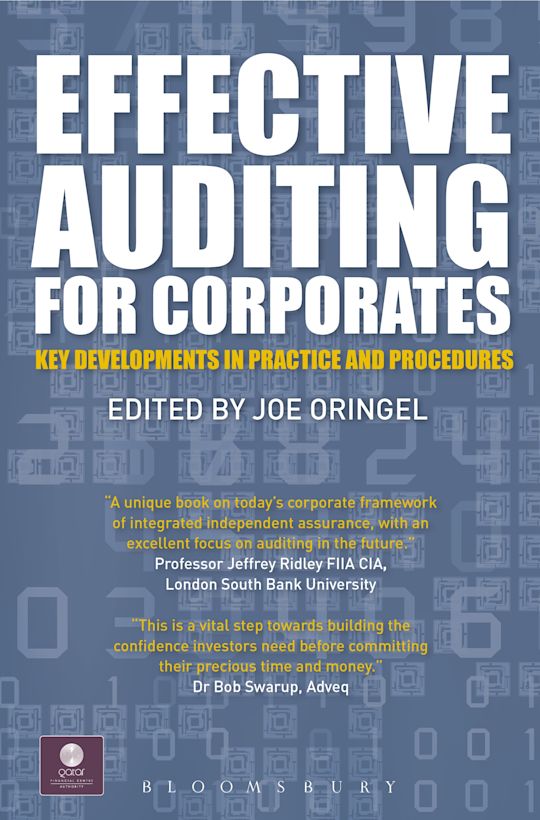 Effective Auditing For Corporates: Key Developments in Practice and ...