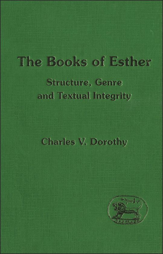 The Books of Esther: Structure, Genre and Textual Integrity: The ...