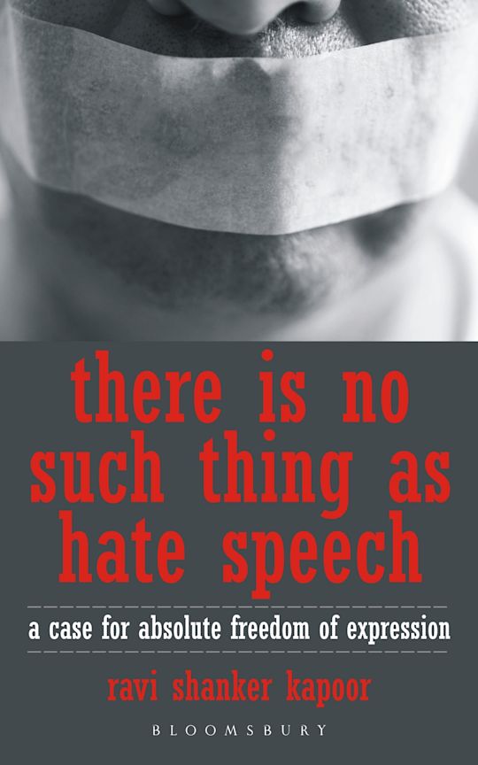 There Is No Such Thing As Hate Speech: A Case For Absolute Freedom Of ...