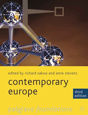 Contemporary Europe: : Bloomsbury Foundations Series Richard Sakwa Red ...