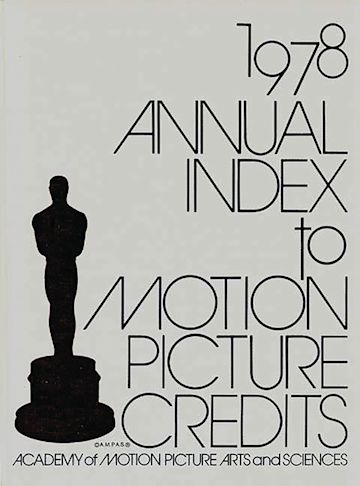 Annual Index to Motion Picture Credits 1978.: : Greenwood