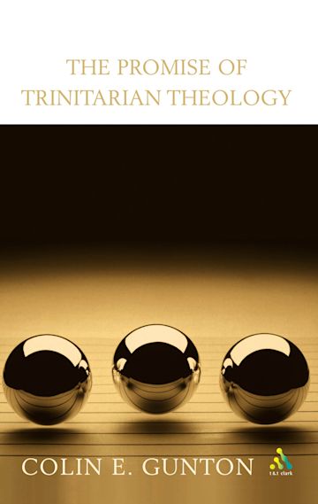 The Promise of Trinitarian Theology: : Colin E. Gunton: T&T Clark