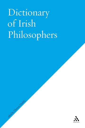 Dictionary of Irish Philosophers: : Thomas Duddy: Thoemmes Continuum