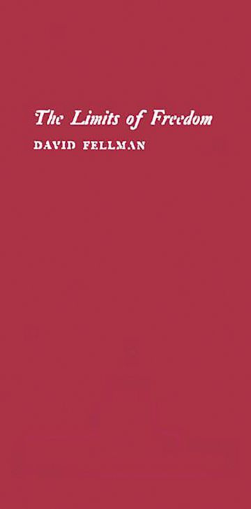The Limits of Freedom: : Praeger