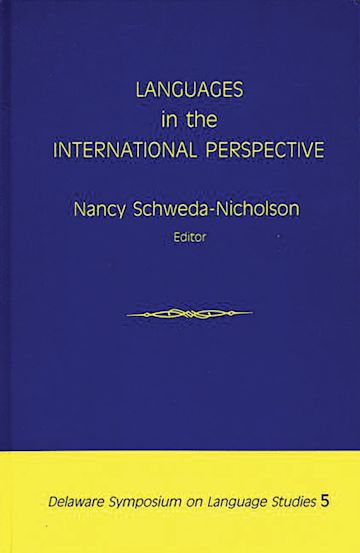 Languages in the International Perspective: : Delaware Symposium on ...
