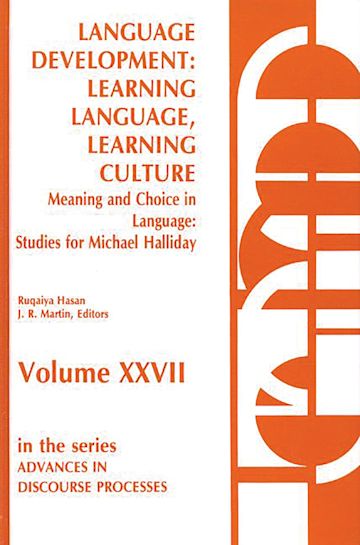 Language Development: Learning Language, Learning Culture--Meaning and ...