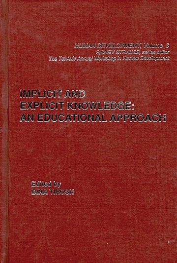 Implicit & Explicit Knowledge: An Educational Approach: Human ... Implicit & Explicit Knowledge: An Educational Approach: Human ...