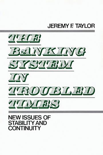 The Banking System in Troubled Times: New Issues of Stability and ...