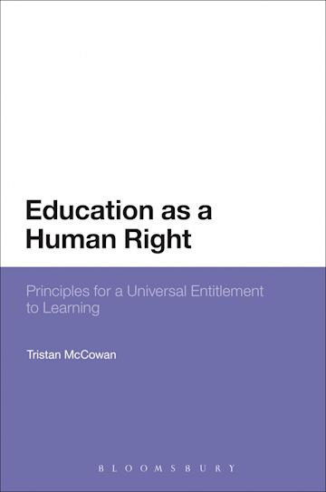 Education as a Human Right: Principles for a Universal Entitlement to ...