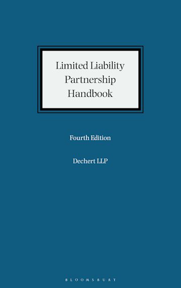 Limited Liability Partnership Handbook: : Dechert LLP: Bloomsbury ...