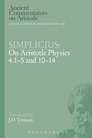 Simplicius: On Aristotle Physics 4.1-5 and 10-14: : Ancient ...
